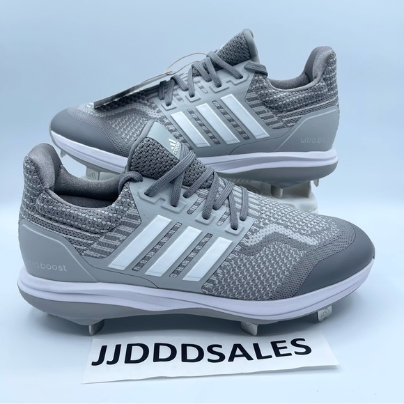 adidas | Shoes | Adidas Ultraboost Dna 5 Baseball Cleats Metal Grey ...